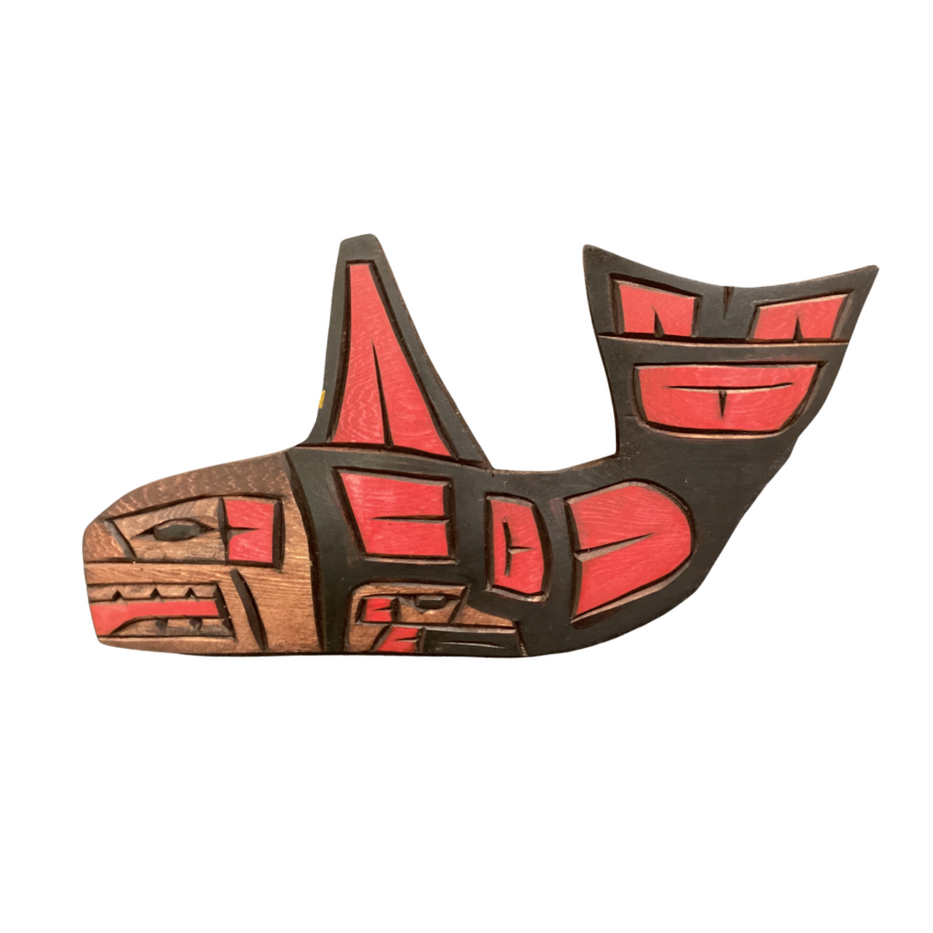 Plaque - Small Whale & Raven – I-Hos Gallery