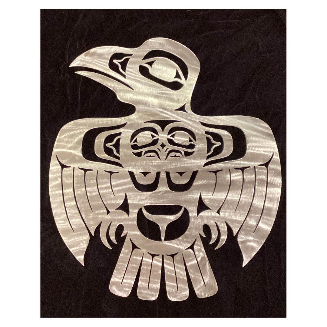 Wall Metal Art - Raven With Eagle – I-Hos Gallery