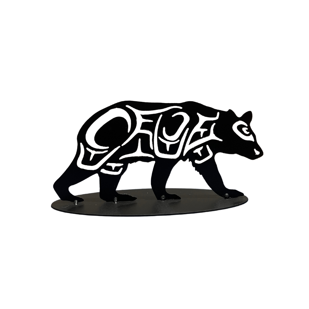 Standing Metal Art - Bear – I-Hos Gallery