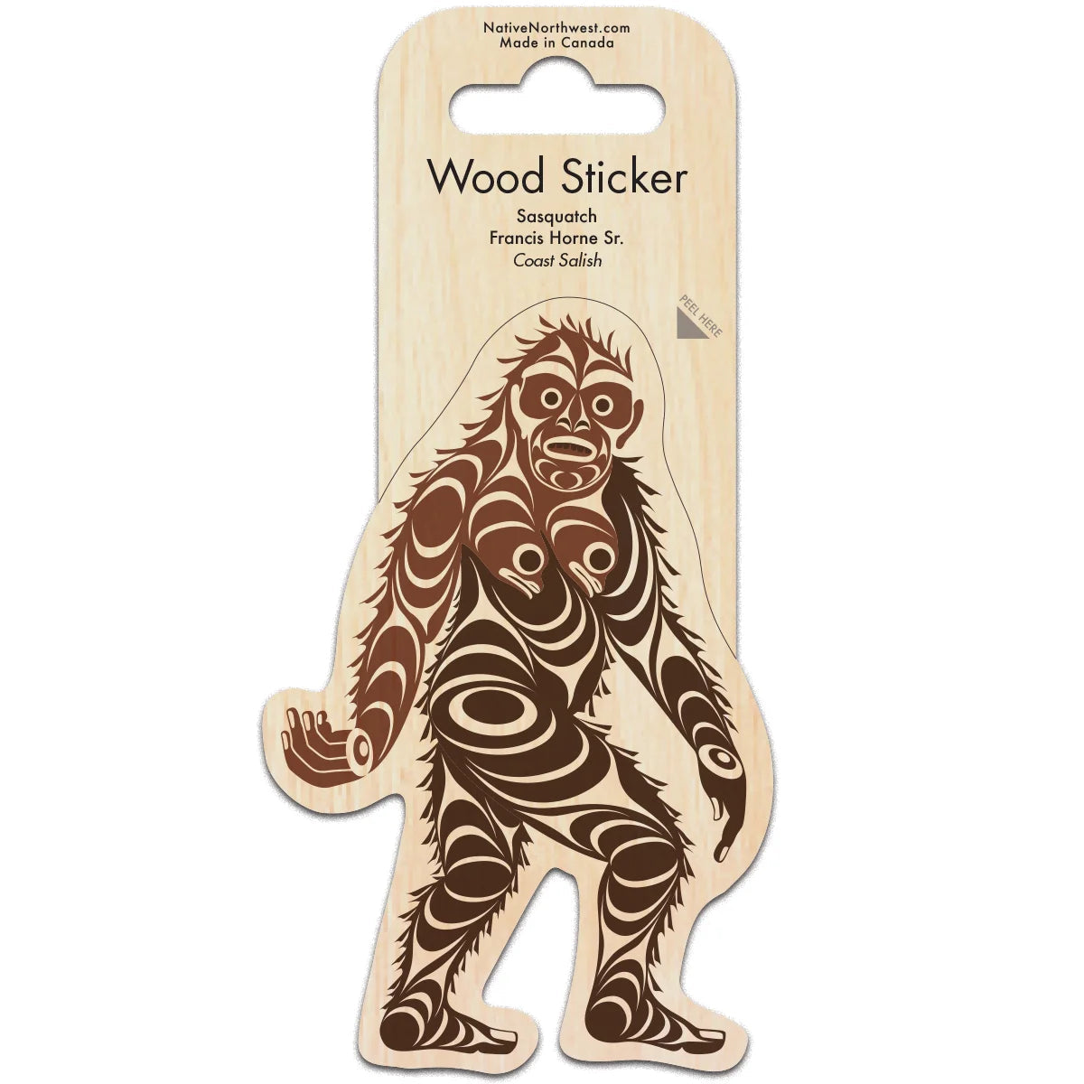 Wood Stickers - Assorted Indigenous Designs – I-Hos Gallery